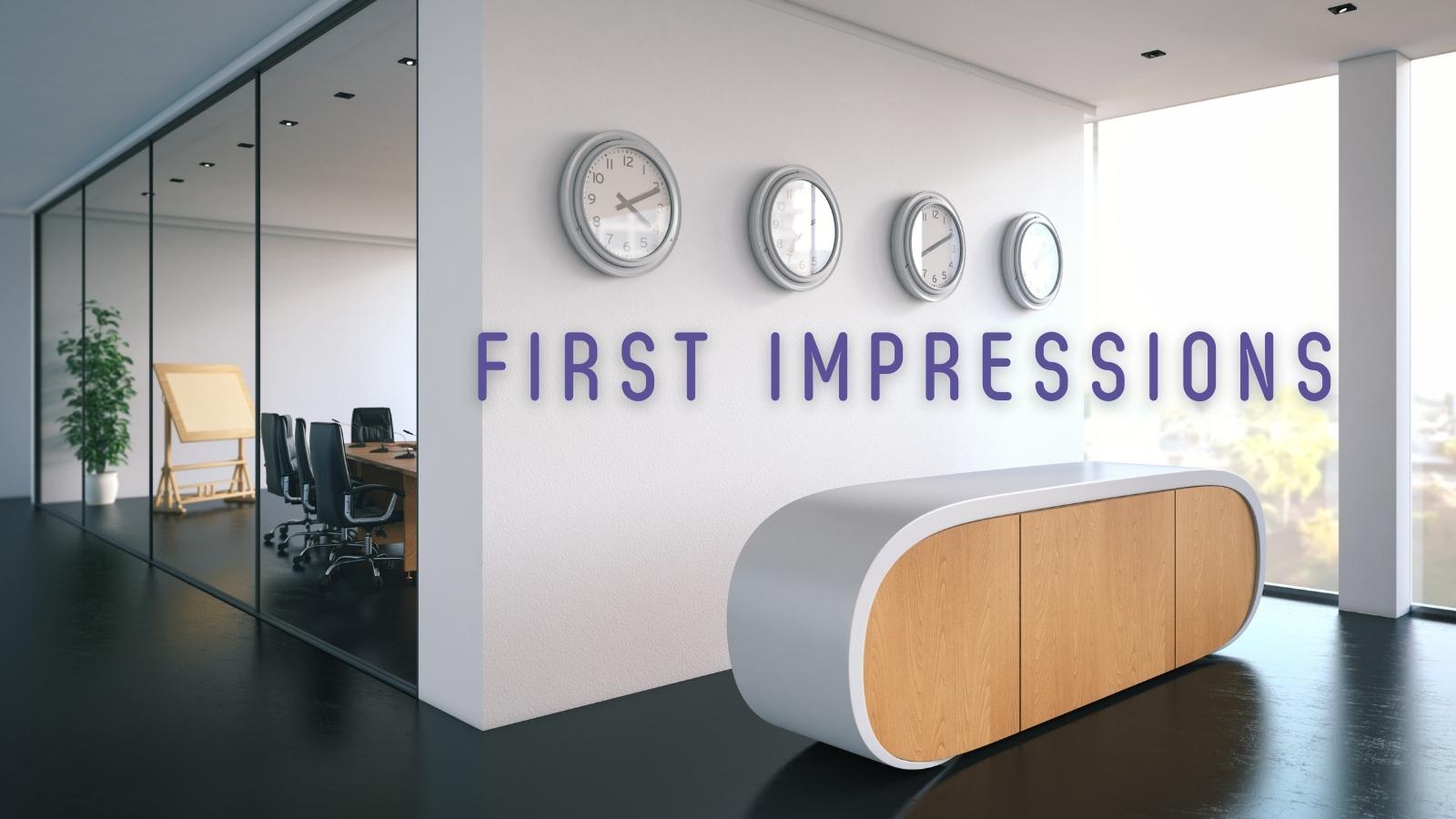 5 Fab Tips For Creating Great First Impressions In Your Office