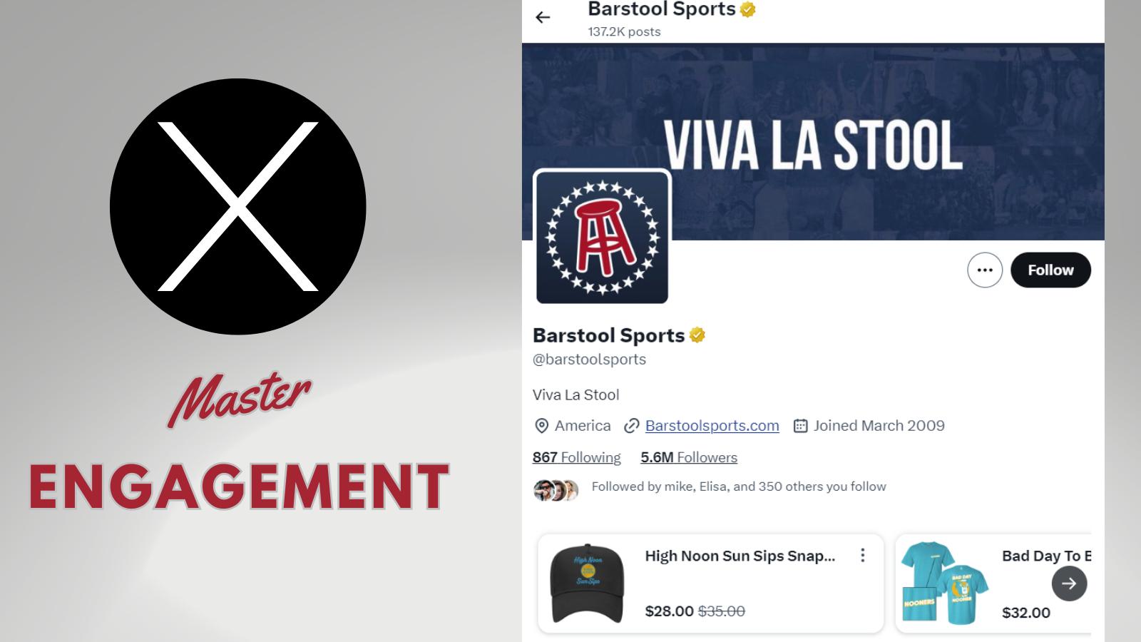 Master X Strategies Inspired By Barstool Sports Twitter