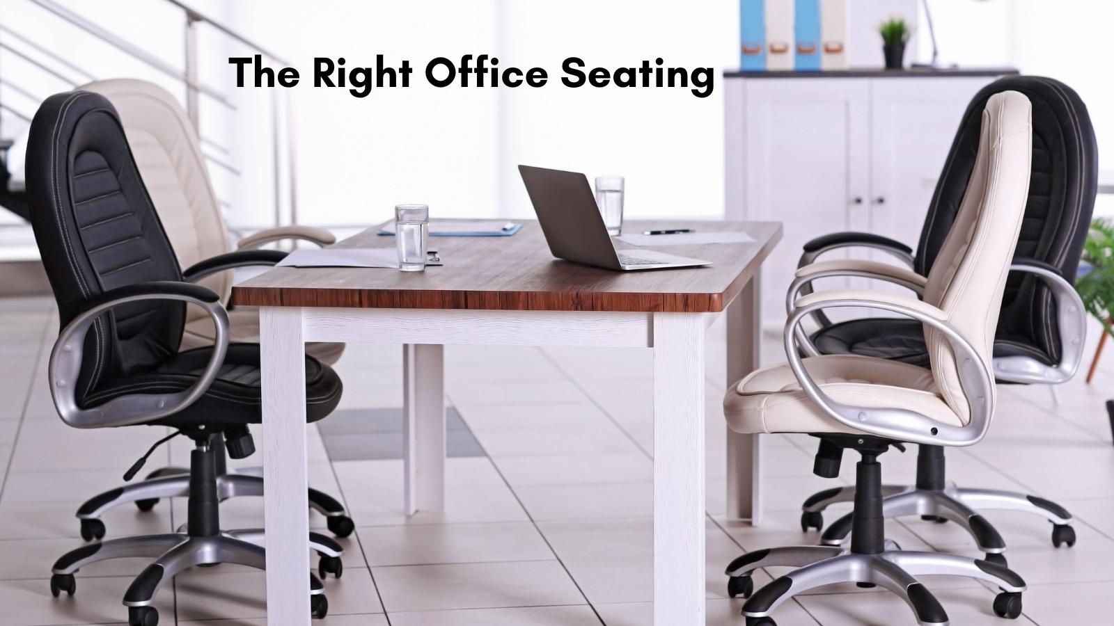 4 Ways To Chose The Best Office Seating For Your Workspace